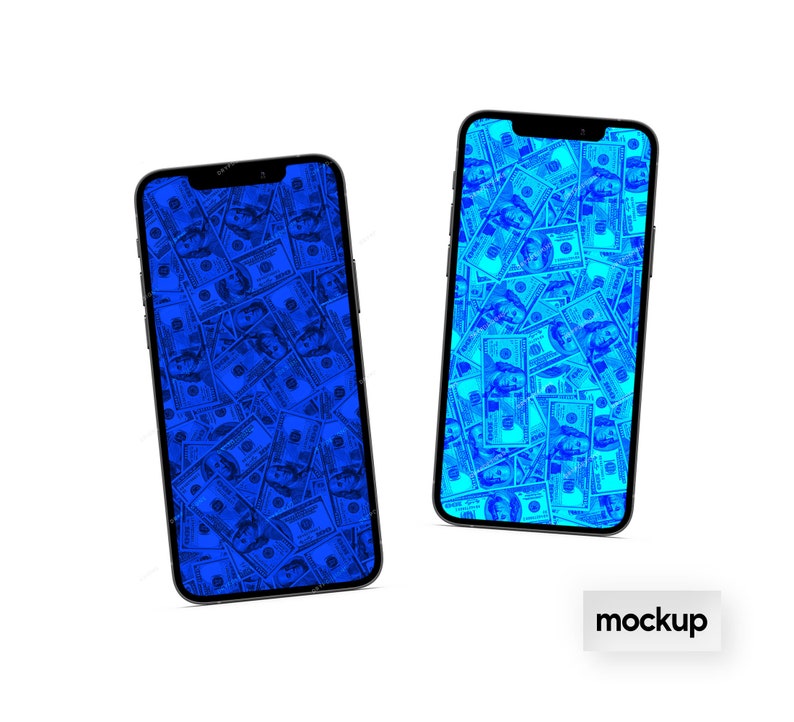 Blue 100 Dollar Bills Cash Money Seamless Digital Background | Etsy