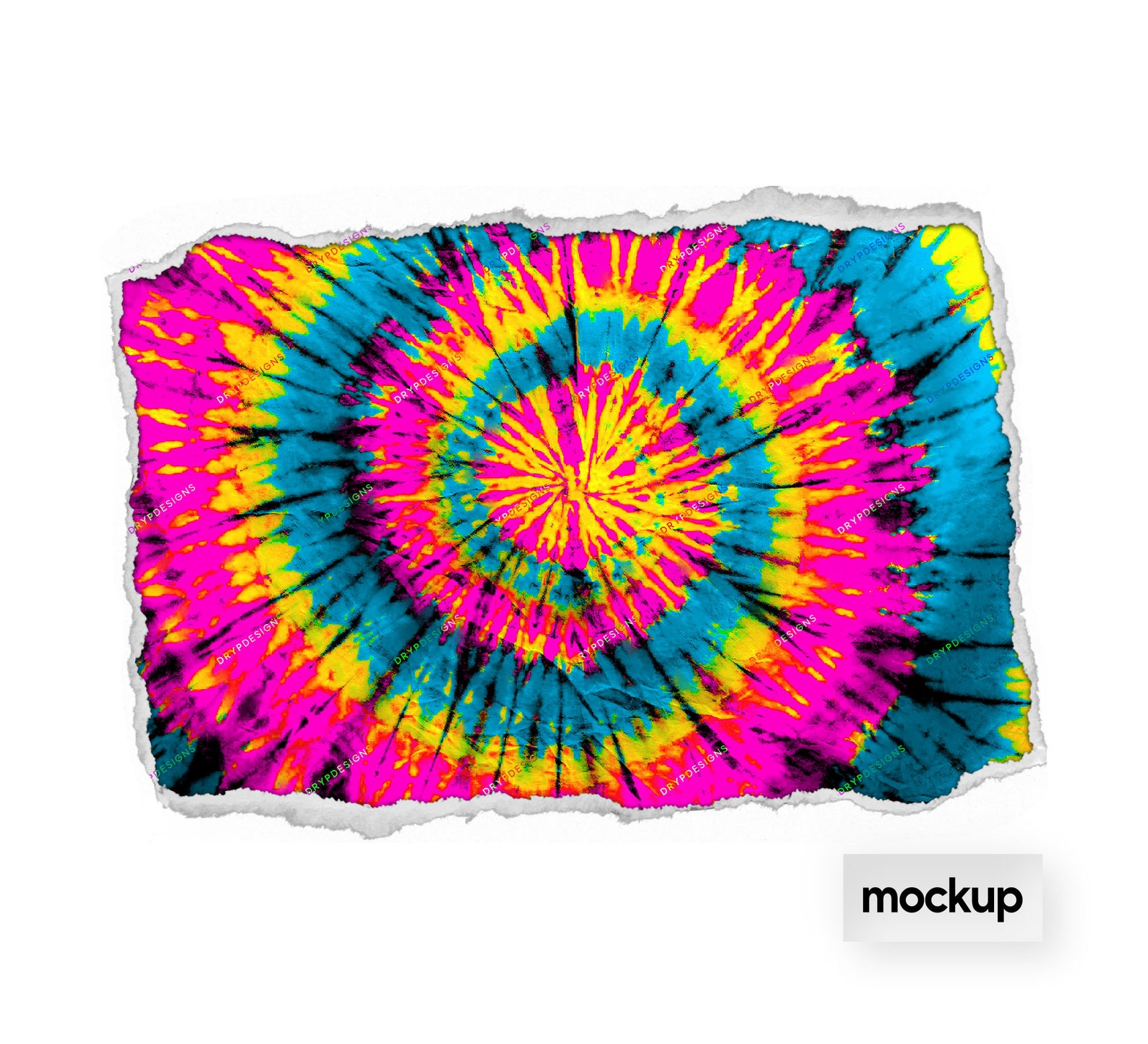 Pink Blue Yellow Tie-dye Digital Paper Background Texture - Etsy