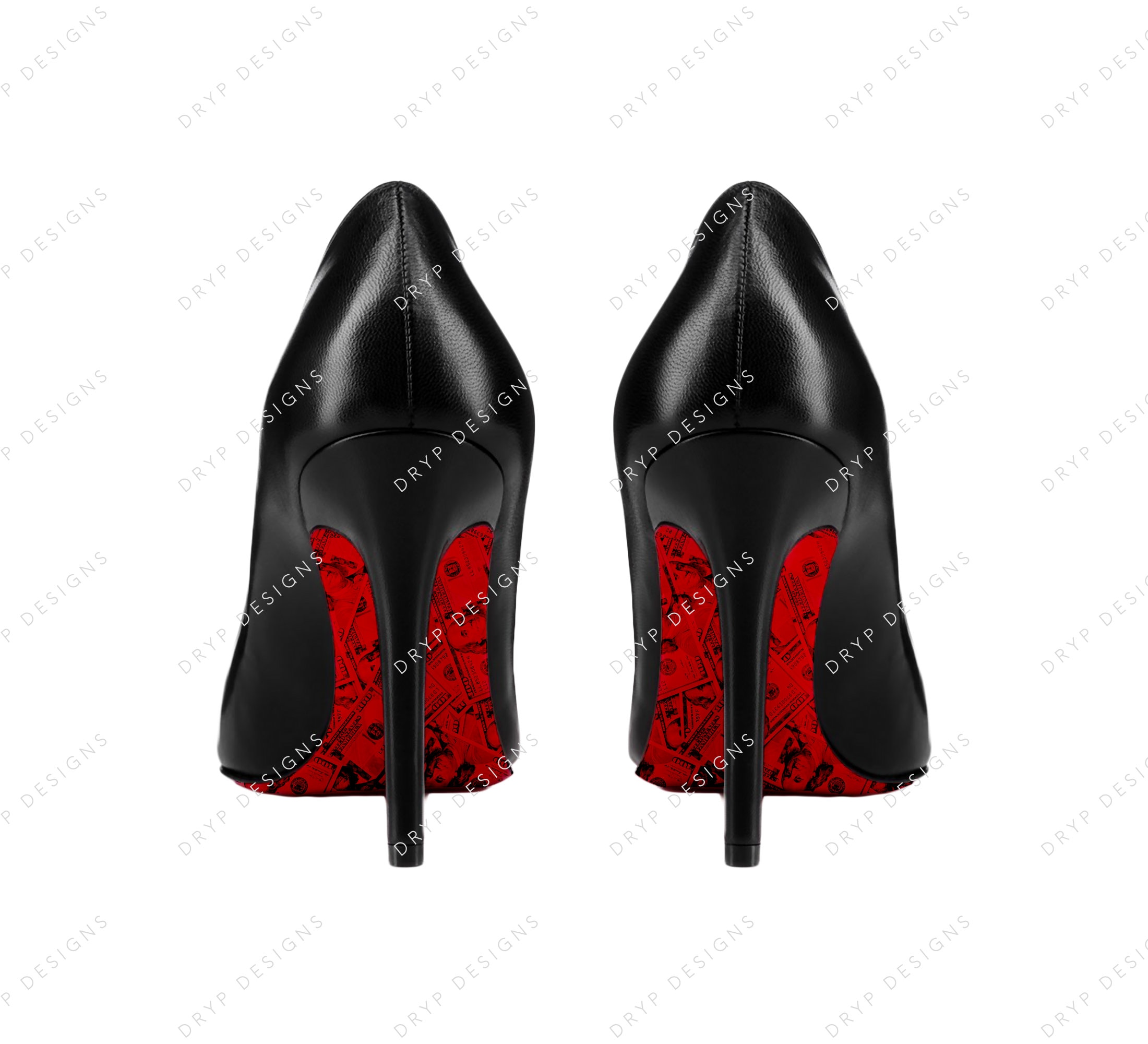 Red Bottom Stilettos High Heels PNG Bundle Digital Download | Etsy