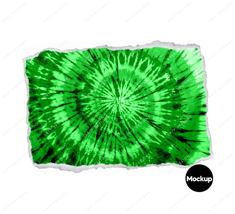 Vibrant Green Tie-dye Digital Paper Download | Etsy