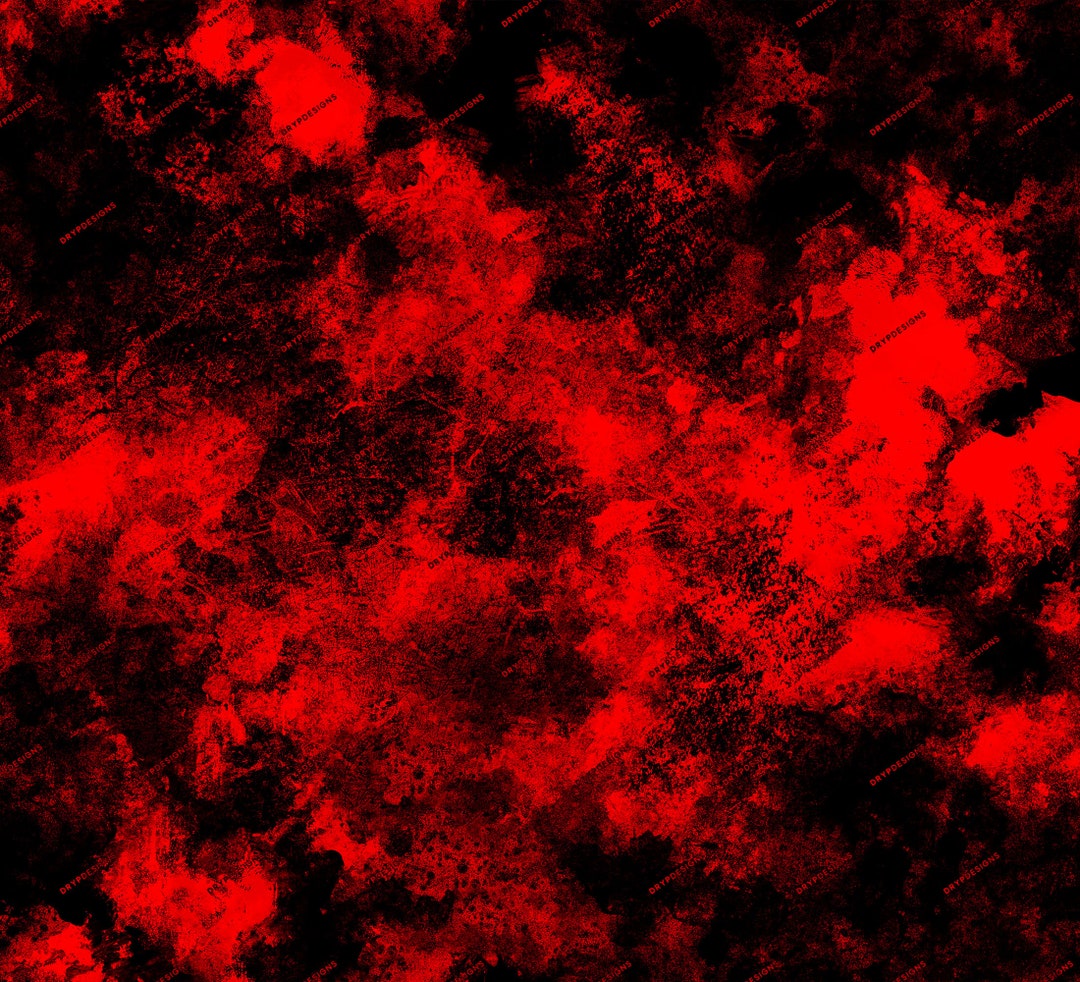 Black Red Grunge Seamless Digital Paper Background Dark And Bold