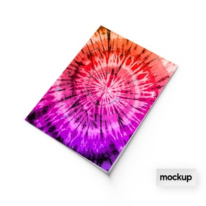 Pink + Orange + Purple Gradient Tie-dye Digital Paper Background ...