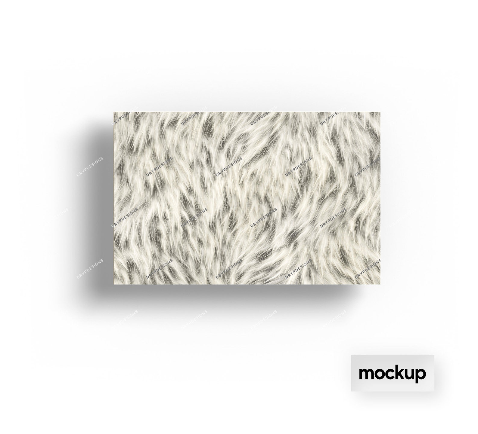Realistic White Soft Fur Digital Paper Seamless Background - Etsy