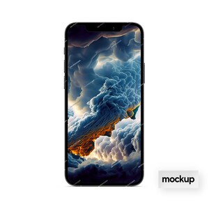 Intense Storm Clouds Seamless Digital Paper Background Texture - Bold Thunderstorm Sky With ...