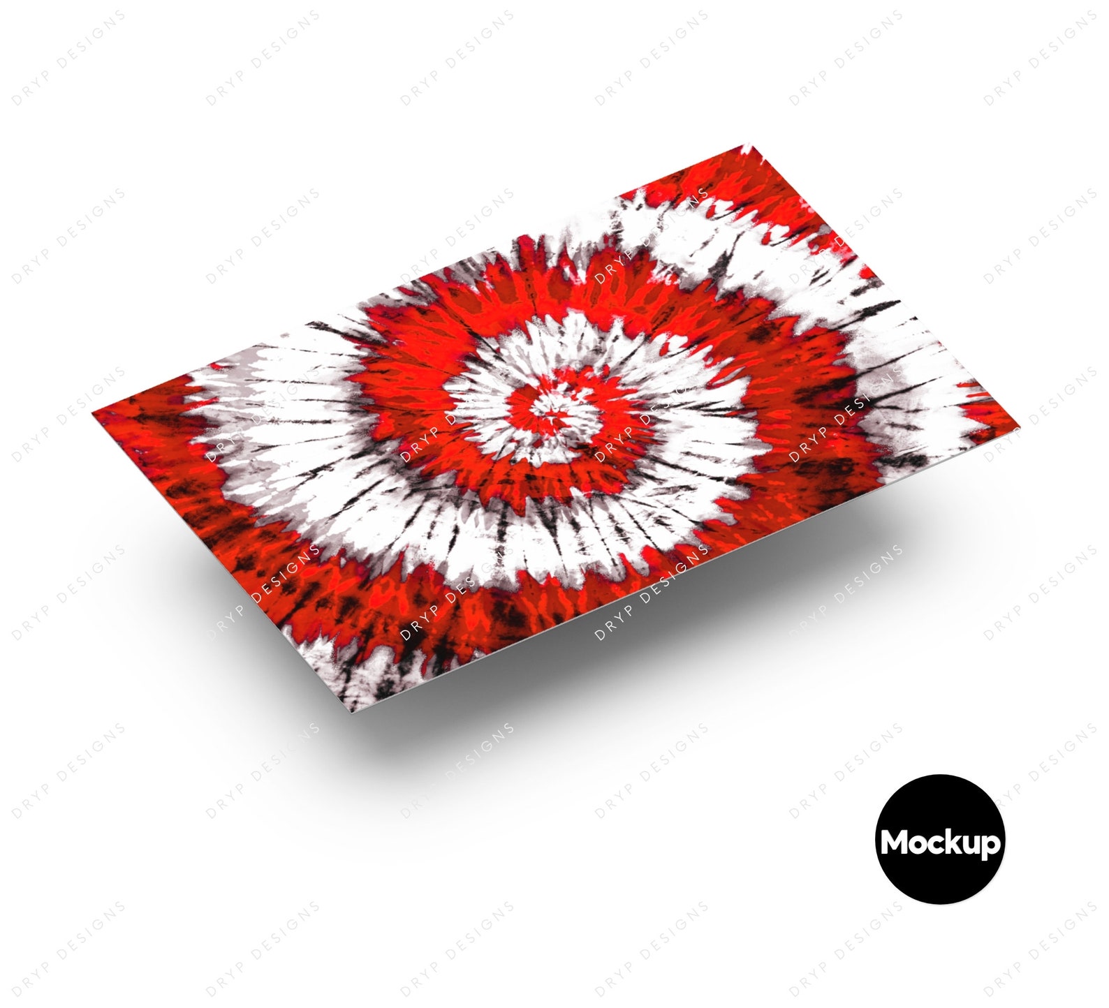 Red White Tie-Dye Digital Paper Background Pattern | Etsy