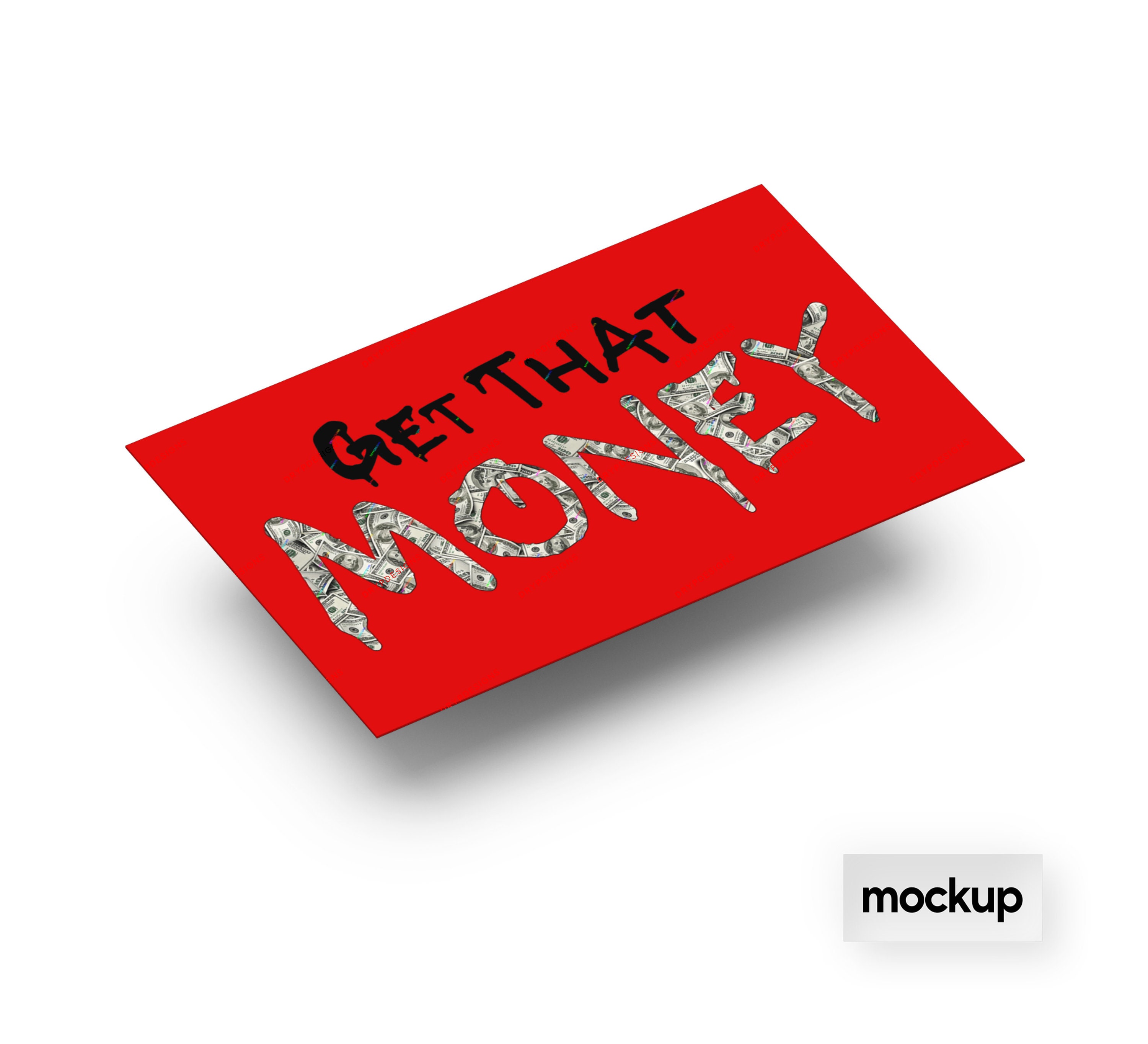 Get That Money PNG Text Graphic - Font Money Pattern Entrepreneur Words ...