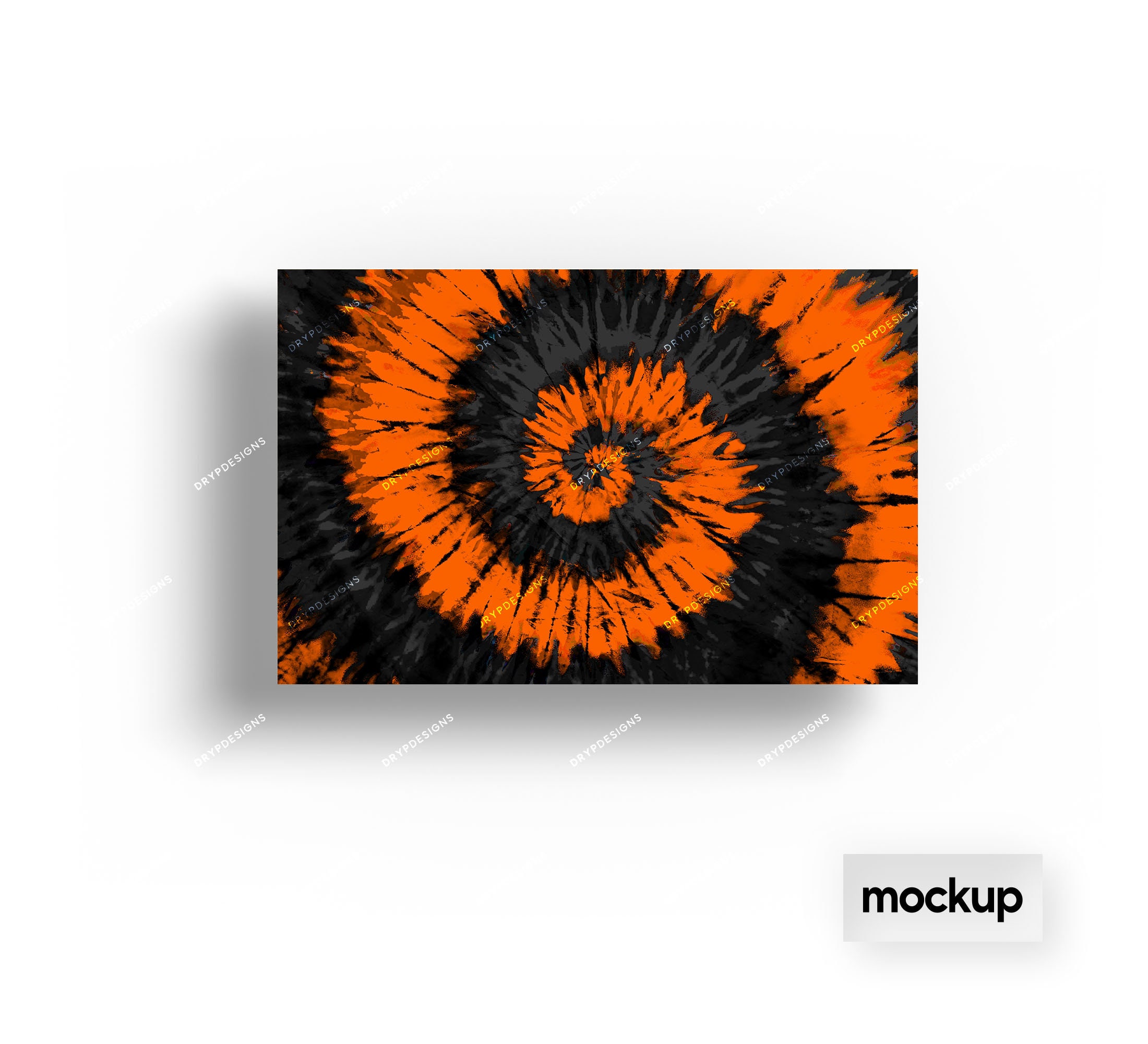 Orange Black Tiedye Swirl Digital Paper Background Texture - Etsy