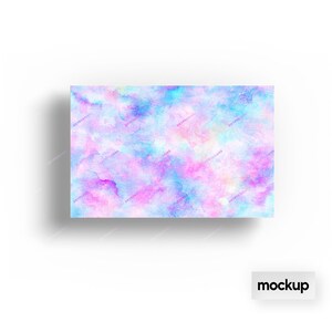 Cotton Candy Pastel Watercolor Splash Seamless Background Texture ...