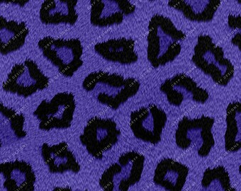Purple Leopard Print | Etsy