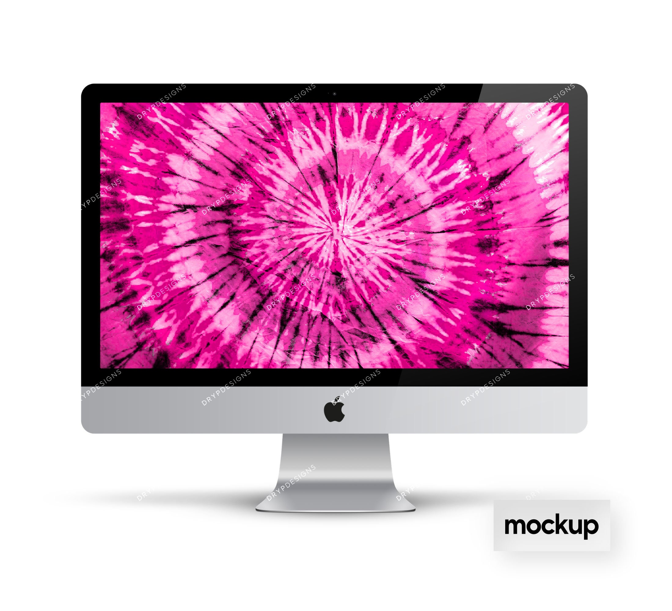 Vibrant Pink Tiedye Digital Paper Background Texture - Pink Tie Dye PNG ...