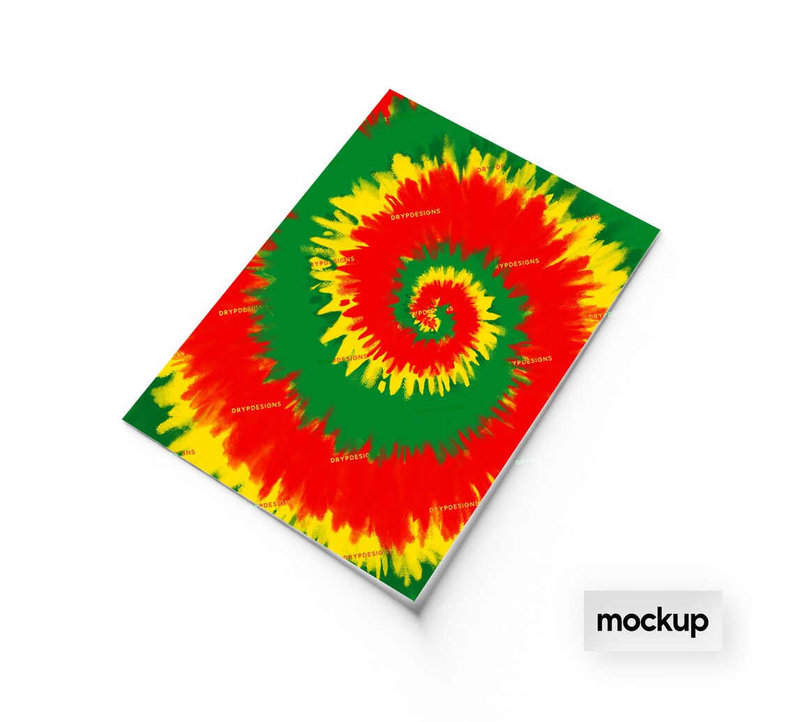 Rasta Tiedye Swirl Digital Paper Background Pattern Rasta - Etsy