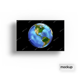Shiny Planet Earth PNG Graphic - Vibrant Glossy Earth Clipart ...