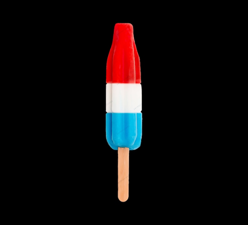 Bom Pop Popsicle PNG Graphic Transparent Digital Download | Etsy