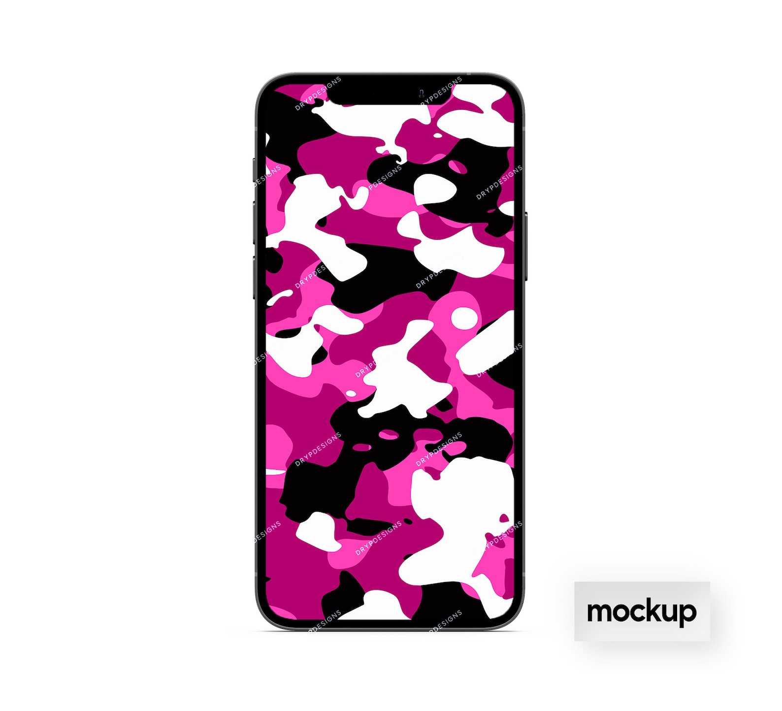 Deep Pink Camouflage Seamless Digital Paper Background Pattern - Etsy