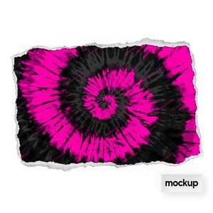 Black Pink Tie-dye Digital Paper Background Texture Bold Tie-dye Swirl ...