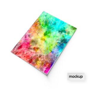 Rainbow Pastel Tiedye Watercolor Digital Background Texture - Vibrant ...