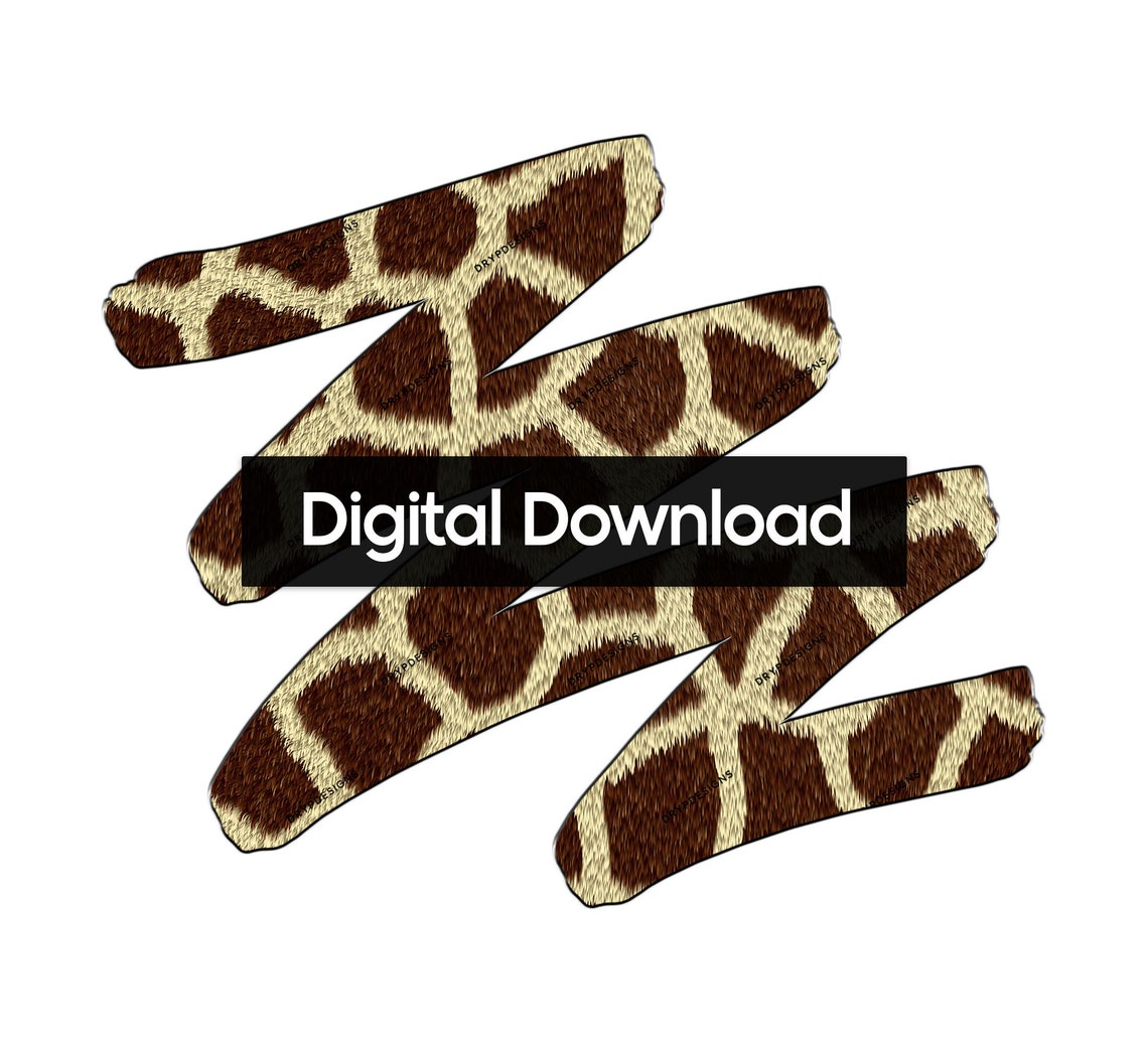Realistic Giraffe Print Seamless Digital Paper Background - Etsy