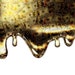 Pink + Gold Dripping Money PNG Overlay Digital Background - Liquid Gold ...