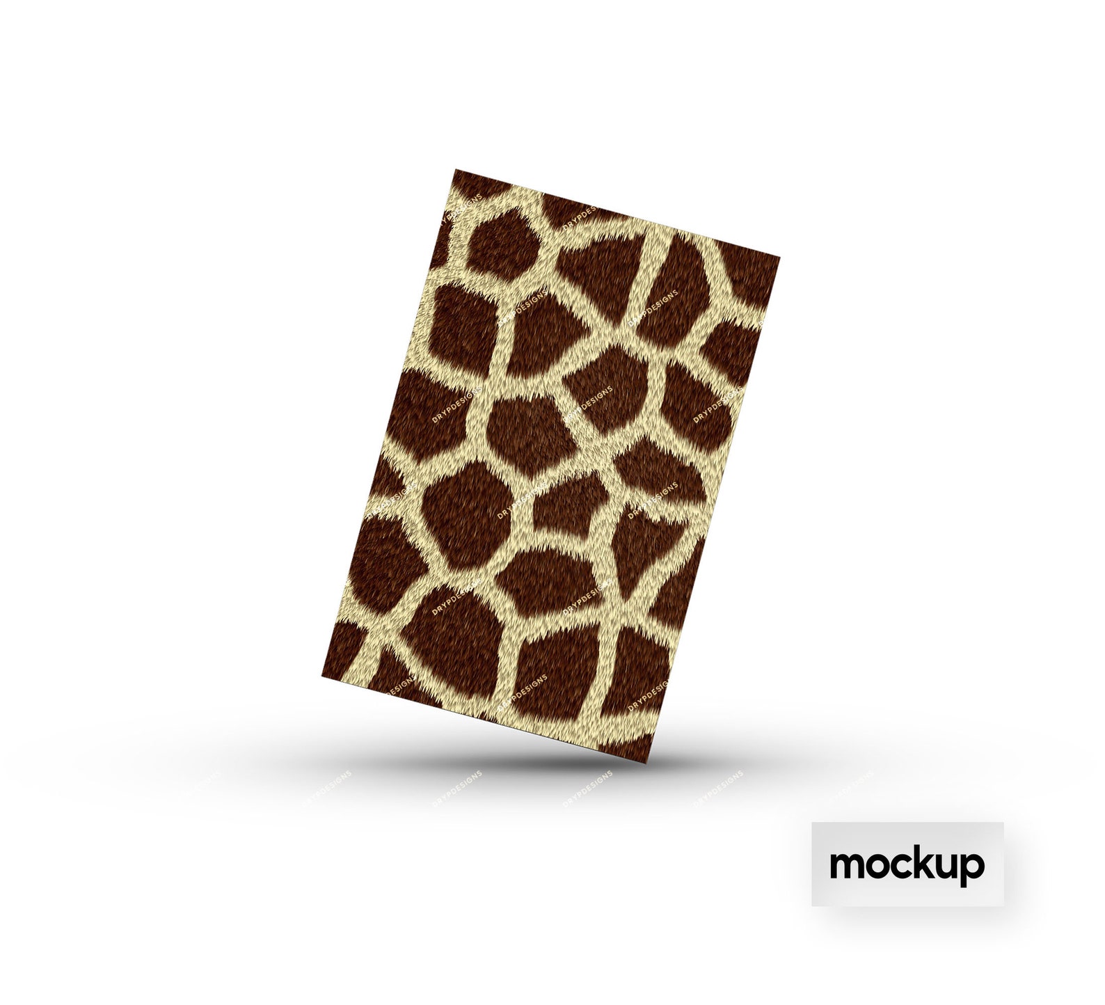 Realistic Giraffe Print Seamless Digital Paper Background - Etsy