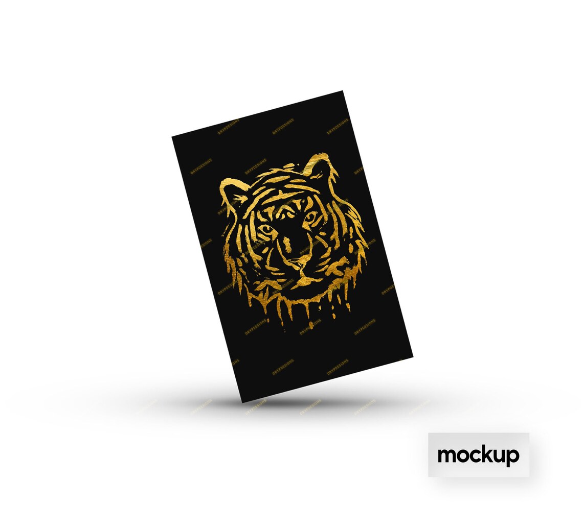 Dripping Gold Lion PNG Graphic Black and Gold Lion Outline - Etsy