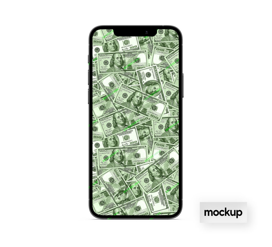 Mint Green Money Digital Paper Seamless Background 100 - Etsy