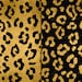 Black Gold Seamless Leopard Print Background Pattern Metallic Texture ...