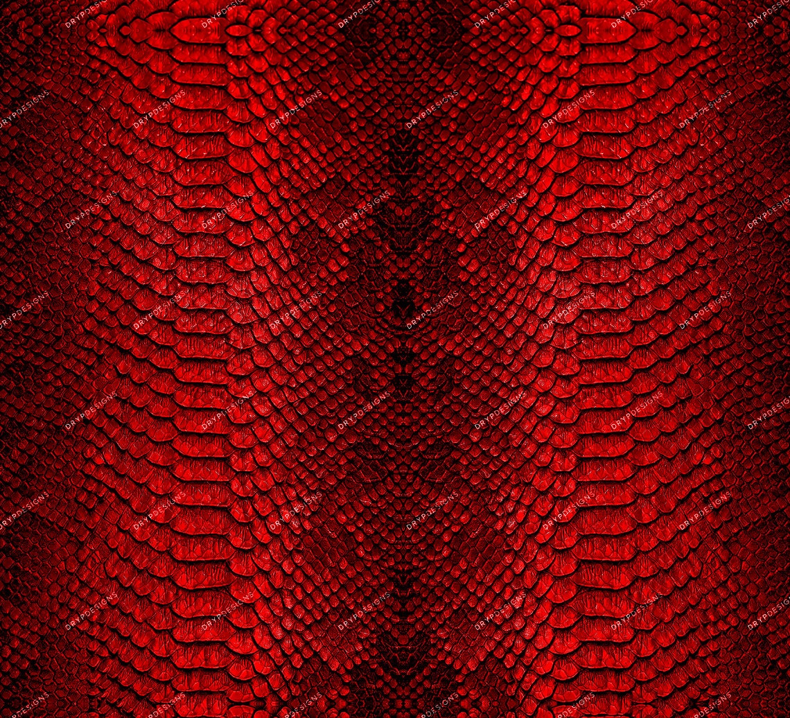 Red Snakeskin Seamless Digital Paper Background Texture - Etsy