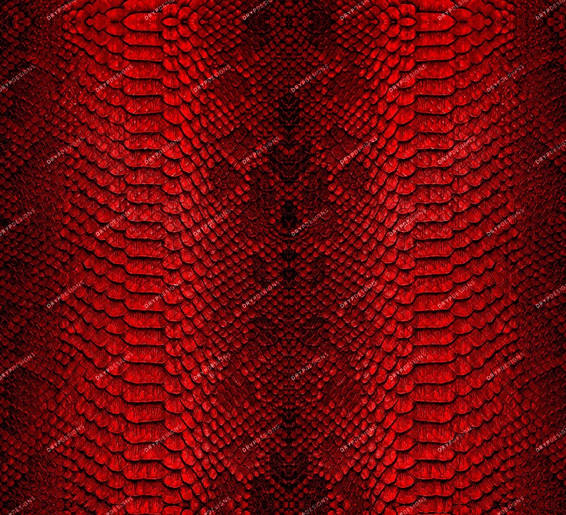 Red Snakeskin Seamless Digital Paper Background Texture - Etsy