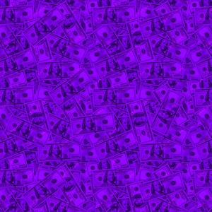 Purple Money Background - 100 Dollar Bills Seamless Digital Paper Cash ...