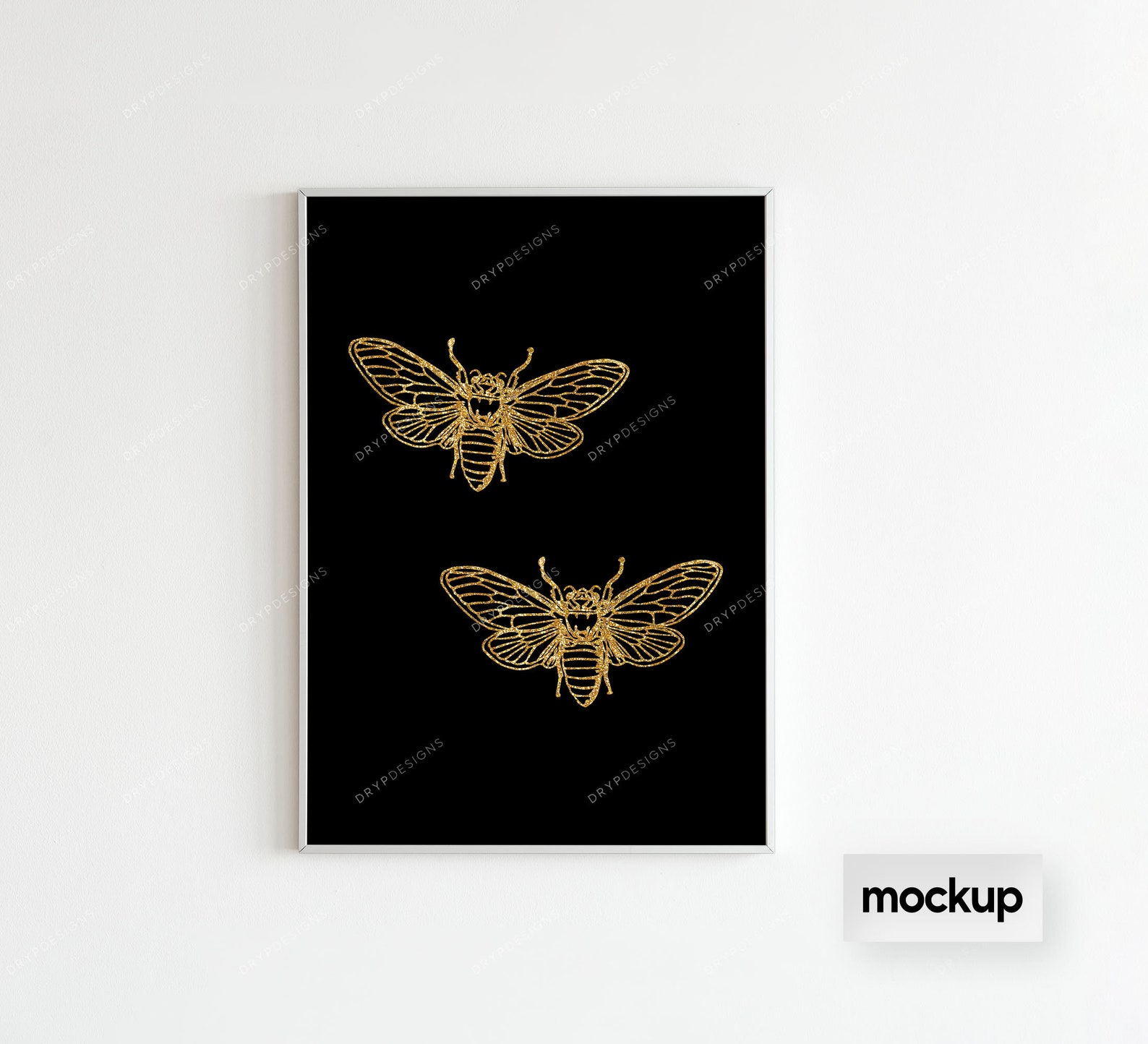 Gold Glitter Bee PNG Transparent Gold Bee Outline Clipart | Etsy