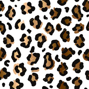 Golden Brown Gradient Seamless Leopard Print Pattern Background ...