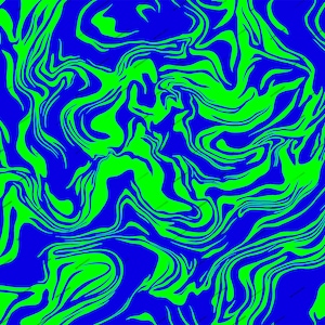 Blue + Lime Green Marble Seamless Digital Paper Background - Abstract ...