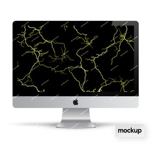 Lightning Bolt Seamless Digital Paper Background - Black Yellow ...