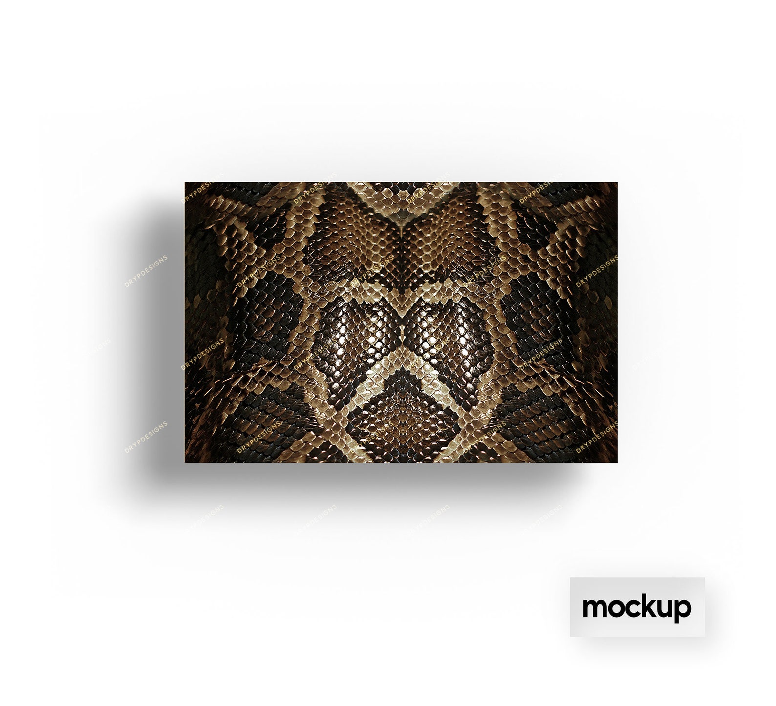 Brown Snakeskin Seamless Digital Paper Background Texture - Python ...
