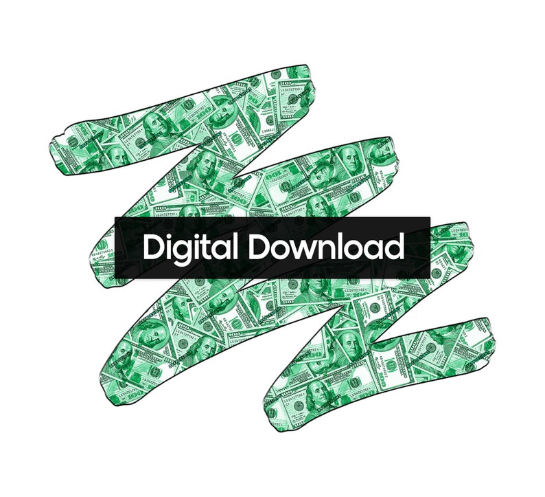 Green 100 Dollar Bills Money Seamless Digital Paper Background - 100 ...