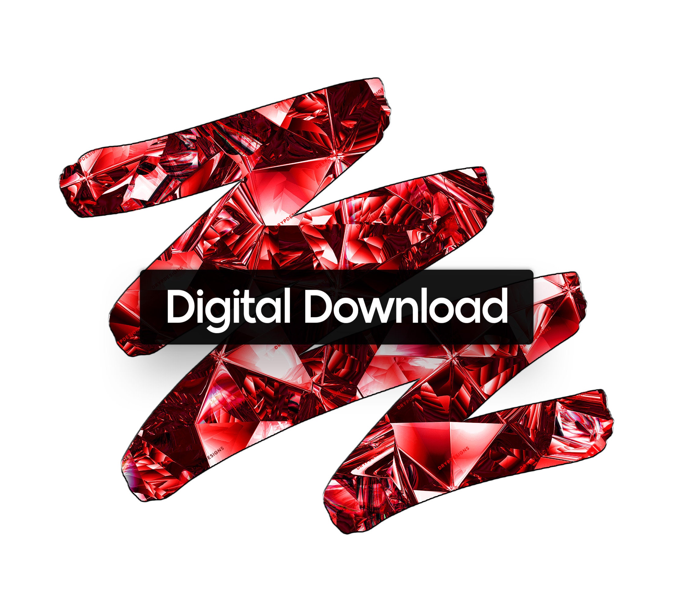 Crushed Red Diamonds Seamless Background Texture Luxurious - Etsy