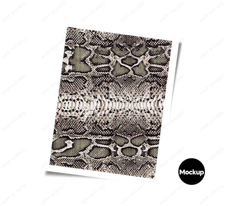 Python Snakeskin Seamless Background Texture PNG Digital - Etsy