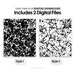 Black + White Paint Splatter Seamless Digital Paper Background Texture ...