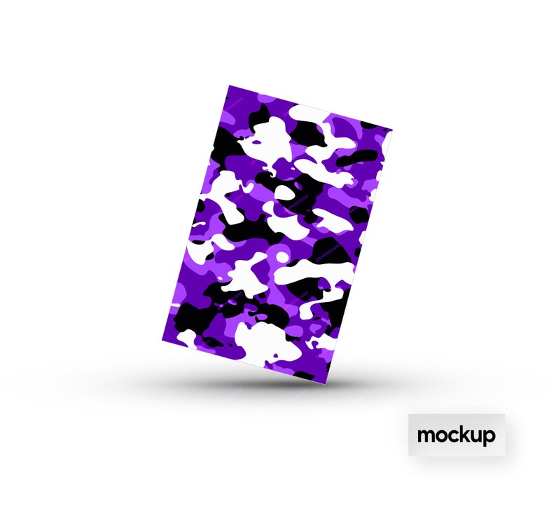 Purple Camo Seamless Background Pattern - Vibrant Purple Camouflage PNG ...