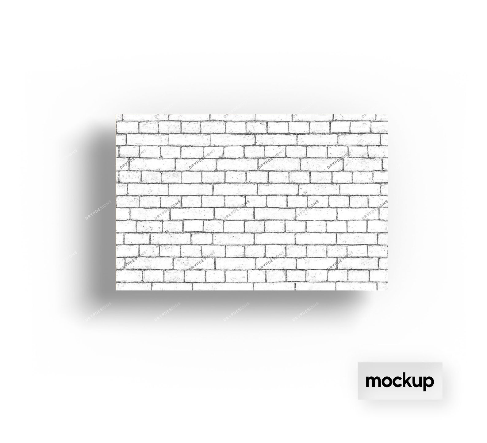 White Brick Wall Seamless Digital Paper Background Texture - Etsy