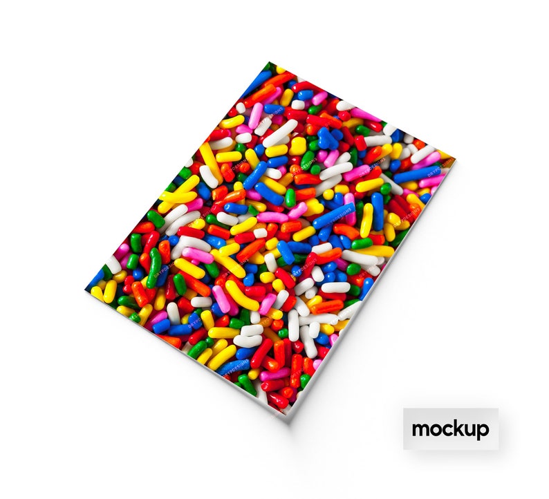 Rainbow Candy Sprinkles Digital Paper Background Texture - Etsy