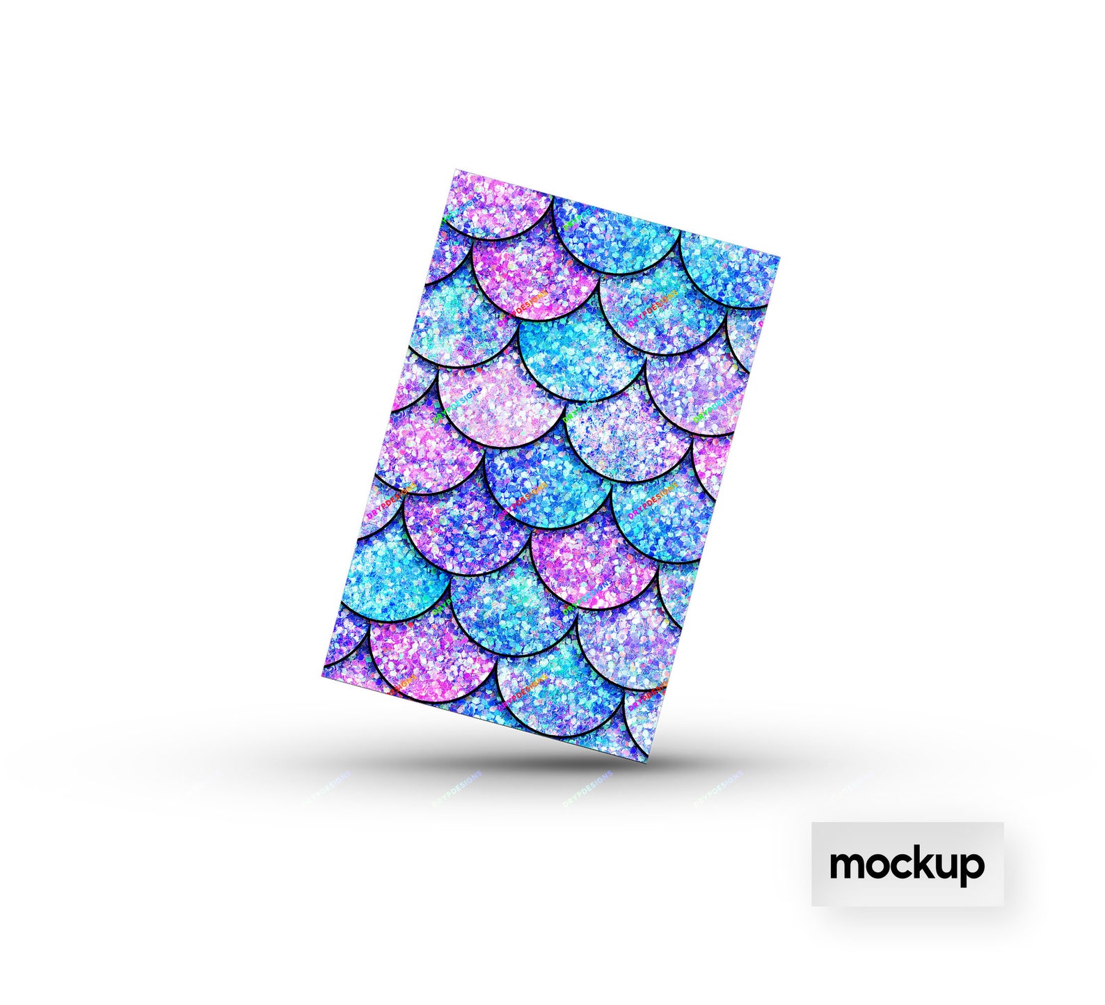 Holographic Glitter Mermaid Scales Seamless Digital Paper - Etsy