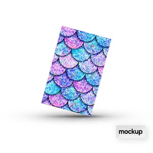 Holographic Glitter Mermaid Scales Seamless Digital Paper Background ...