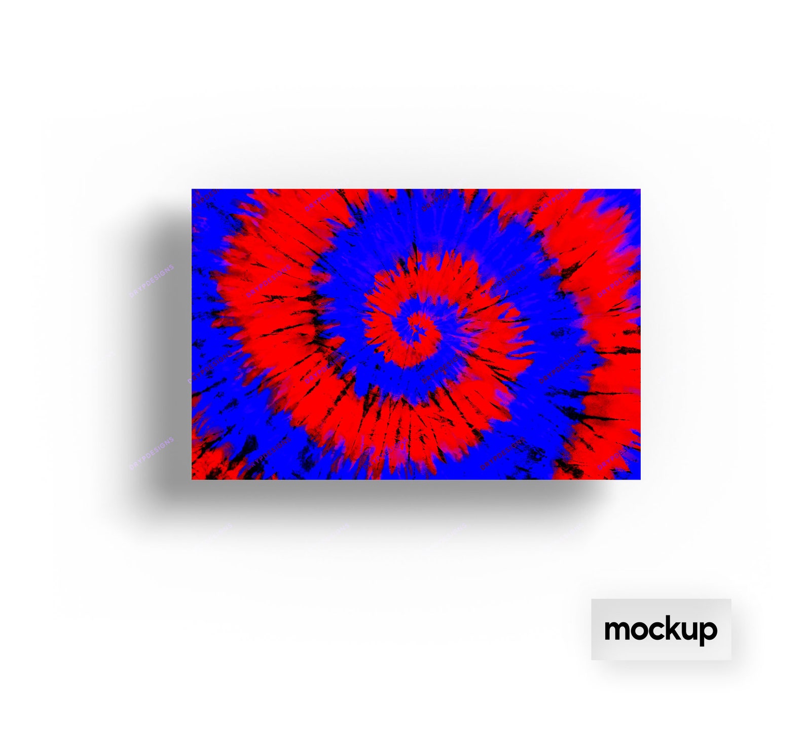 Red Blue Tie-dye Swirl Digital Paper Background Texture | Etsy