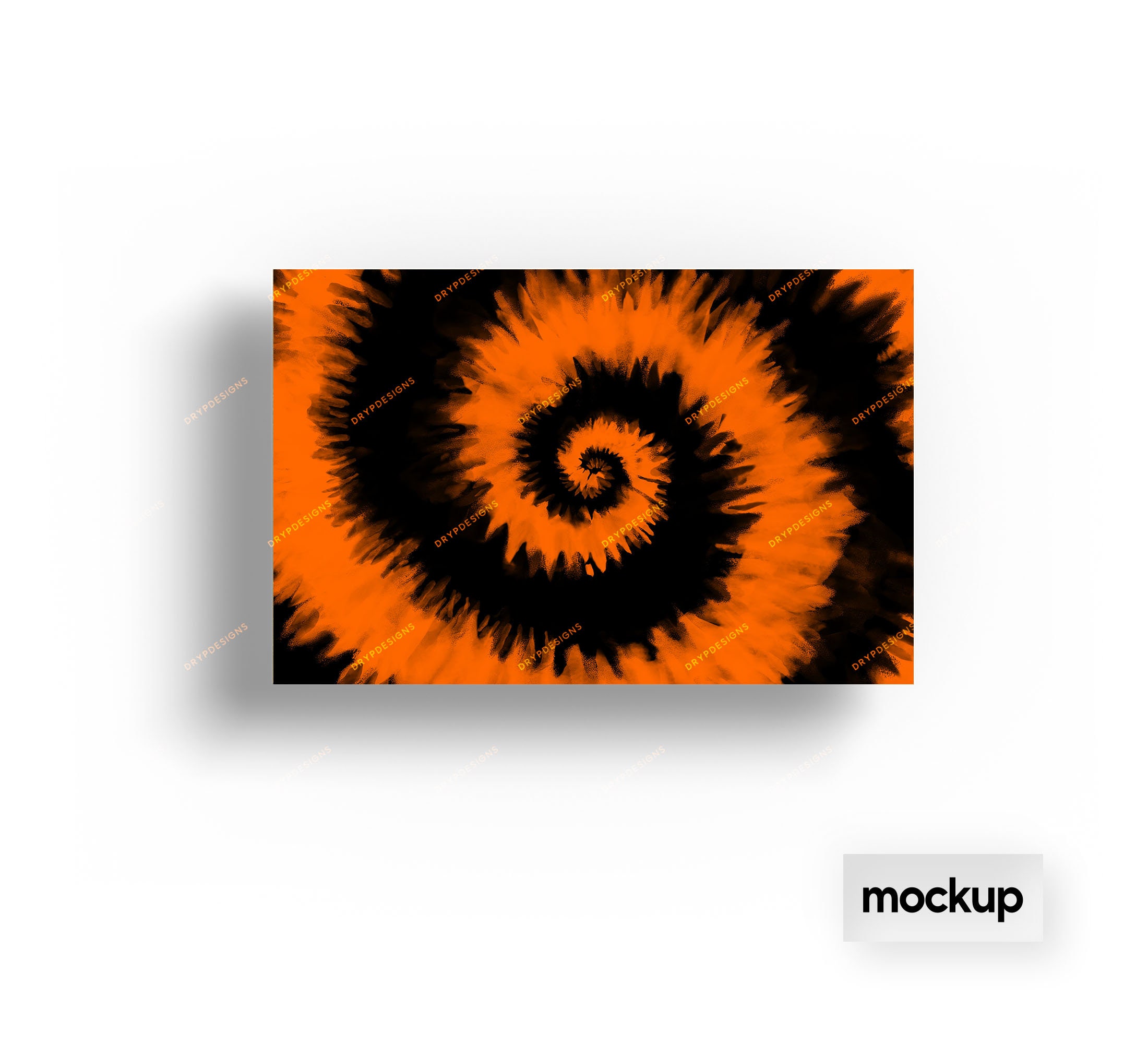 Orange Black Tie-dye Swirl Digital Paper Background Pattern - Etsy Canada