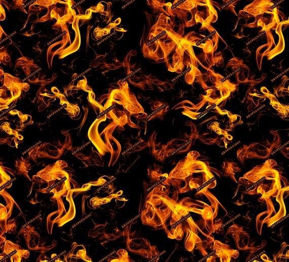 Seamless Fire Texture Lava Seamless Mosaic Pattern In Sun Fire