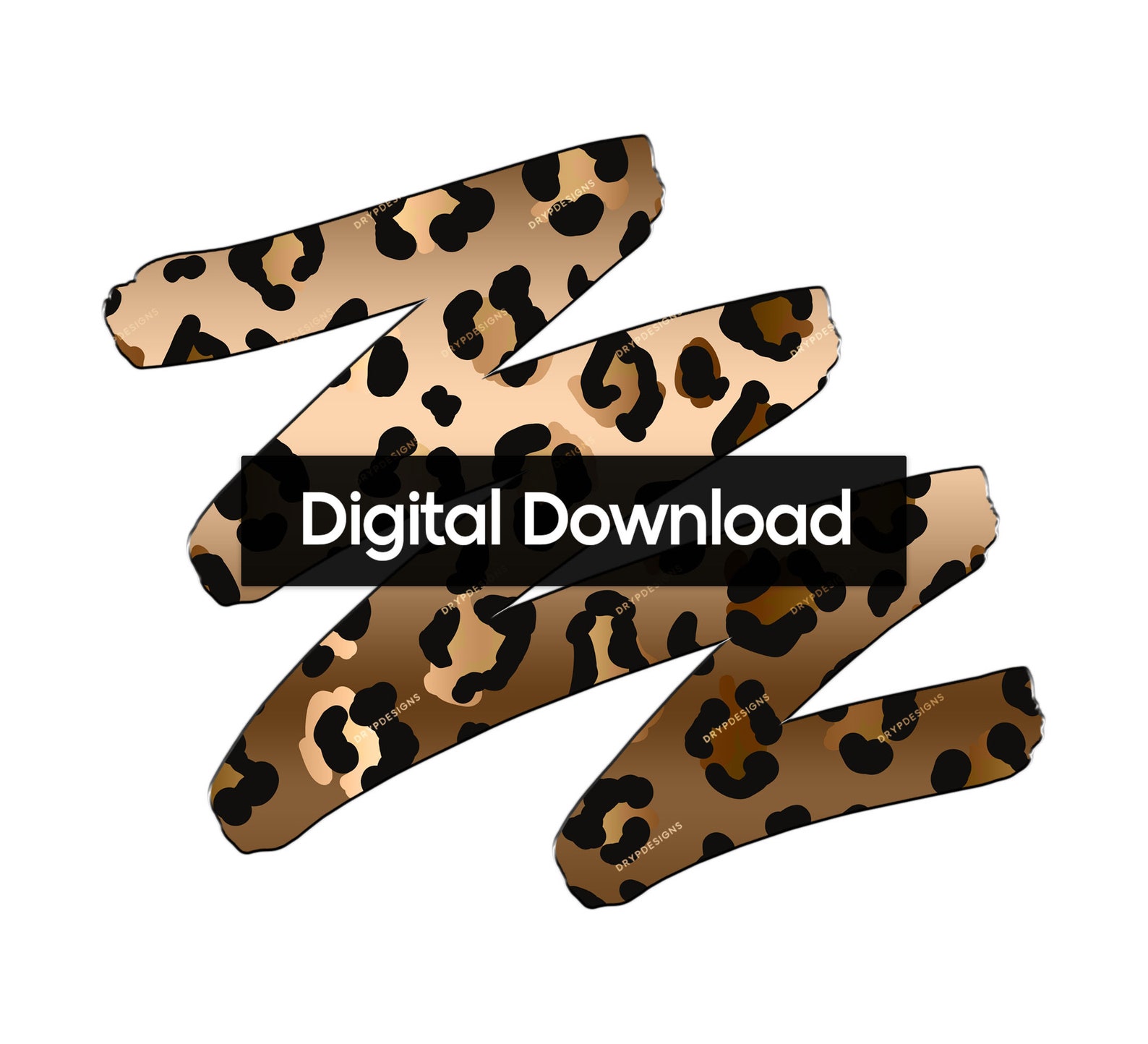 Golden Brown Gradient Seamless Leopard Print Pattern - Etsy