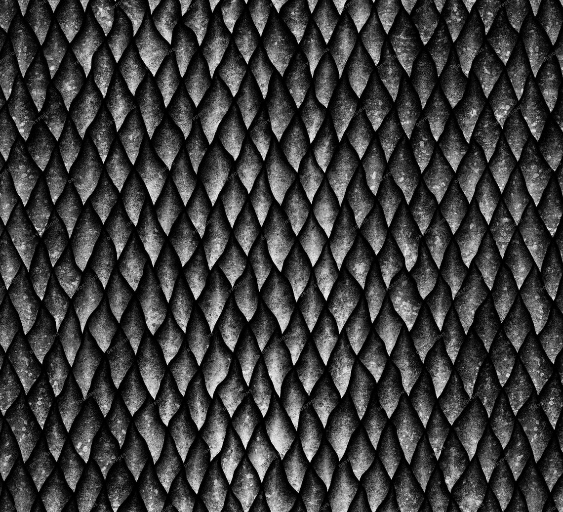 Black Dragon Scales Seamless Digital Paper Background Texture - Etsy