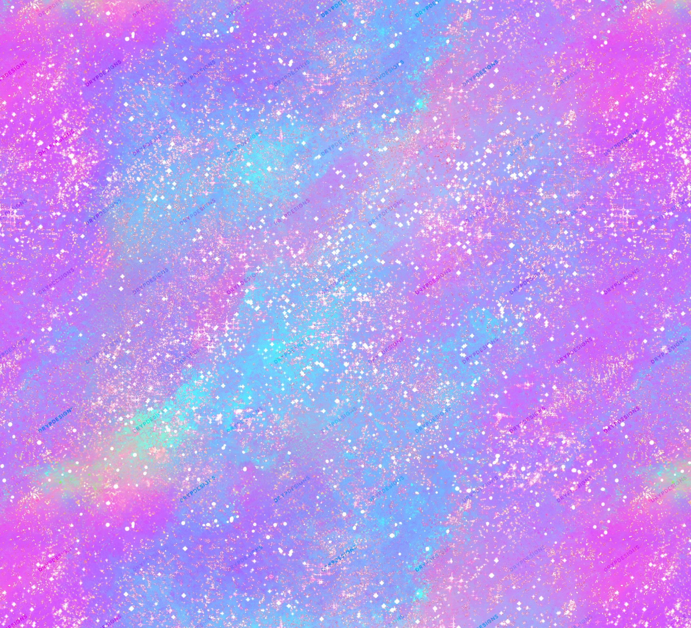 Blue Purple Glitter Wallpaper