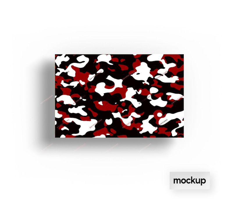 Black White Maroon Camo Seamless Background Pattern - Etsy